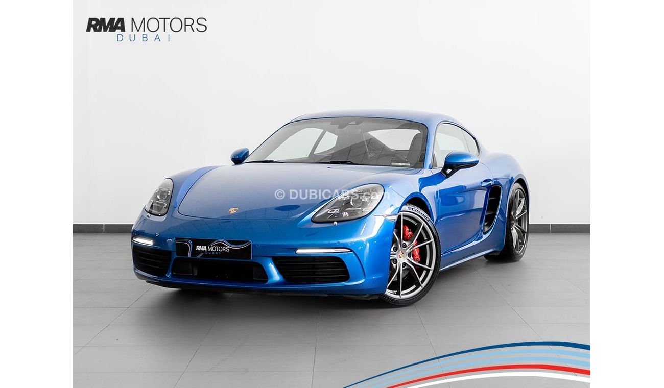 Used Porsche 718 Cayman Manual 2.5L Turbo 2.5 2017 for sale in Dubai ...
