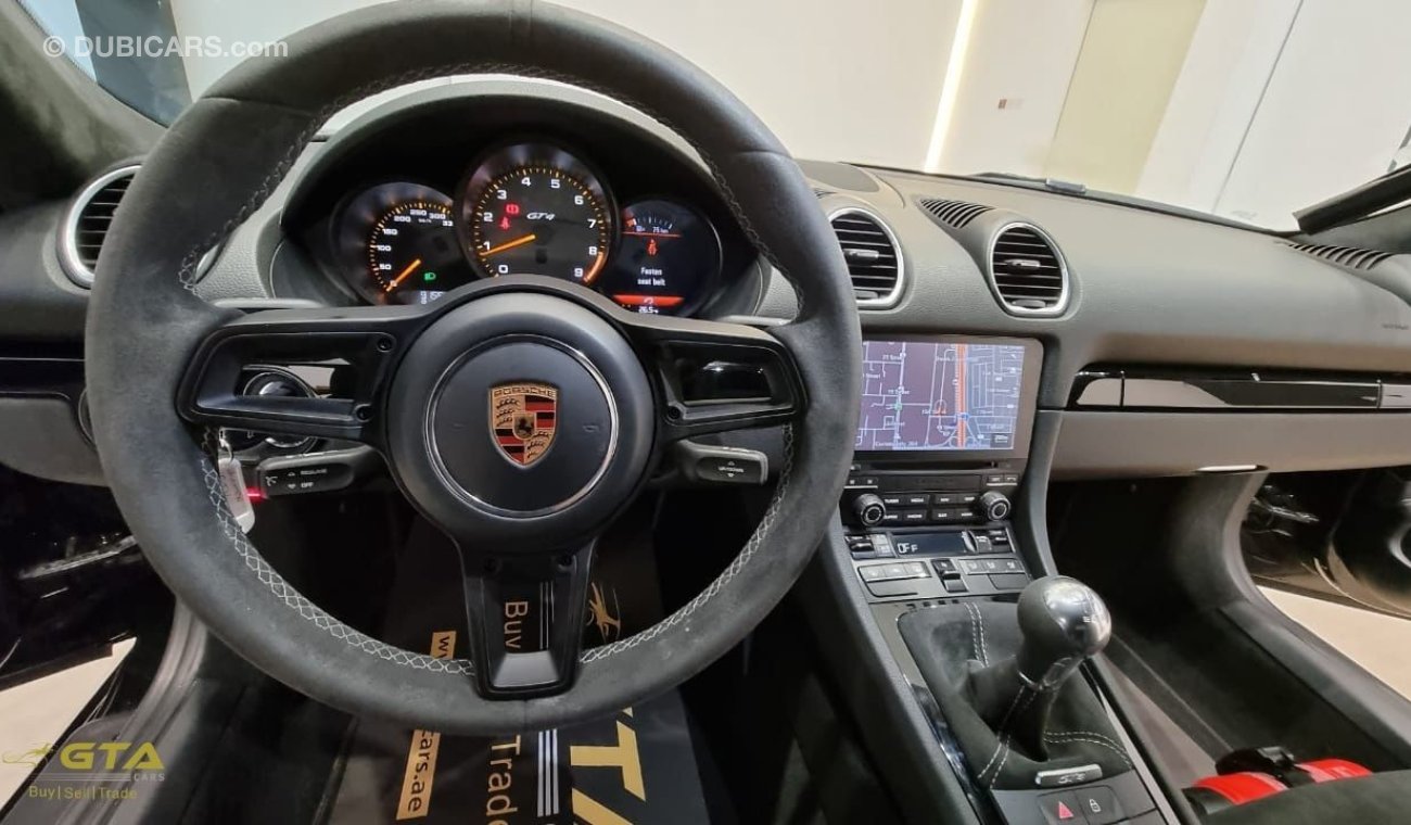 Used Porsche 718 Cayman 2020 Porsche GT4 Black Edition, Porsche ...