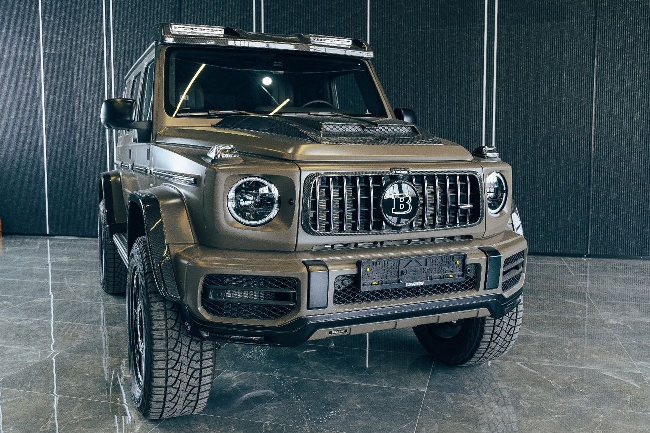 جديدة مرسيدس بنز G 63 AMG 4X4² Brand New MB G63 4X4² BRABUS 700 in Rare ...