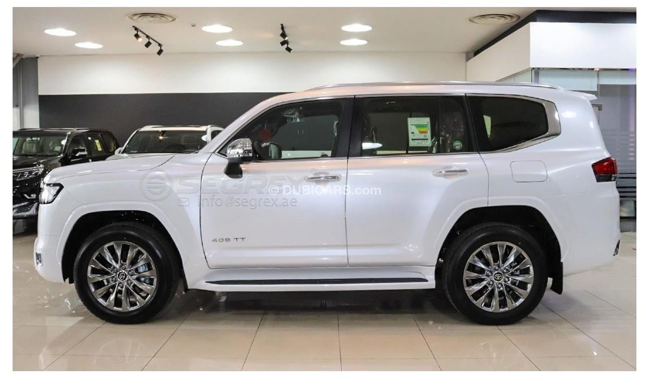 New Toyota Land Cruiser 2023 Toyota LC 300 3.5L VXR White inside red ...