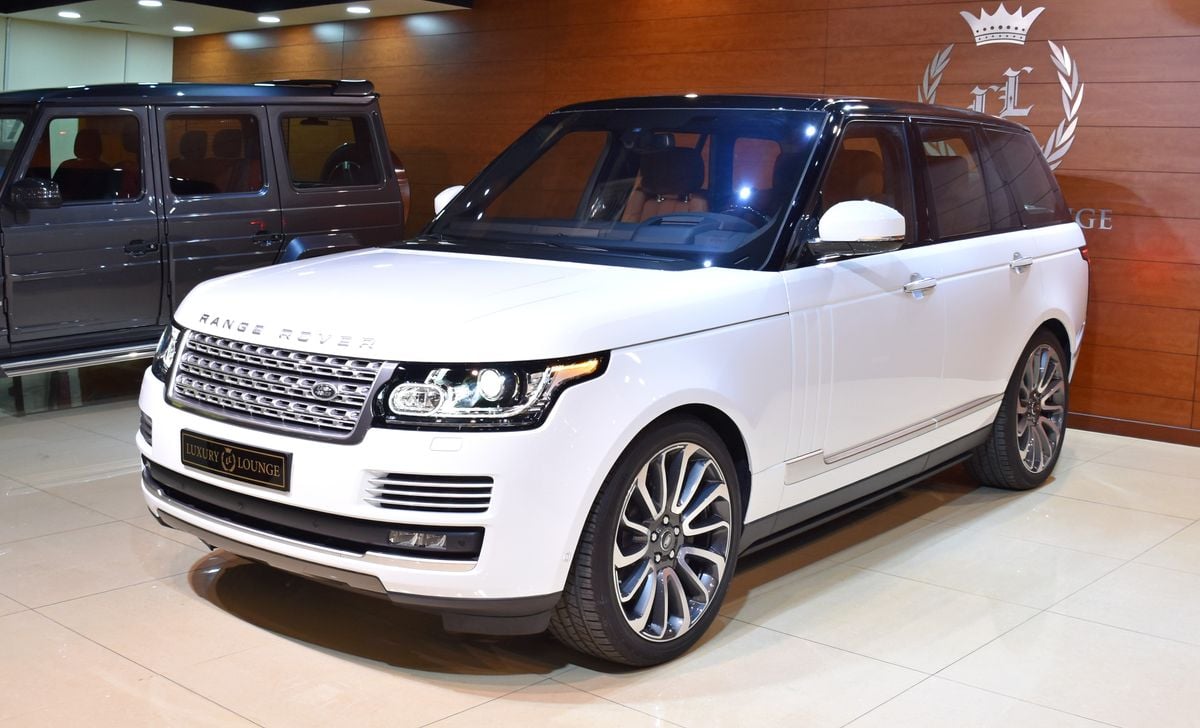 Land Rover Range Rover Vogue Autobiography for sale: AED 495,000. White ...
