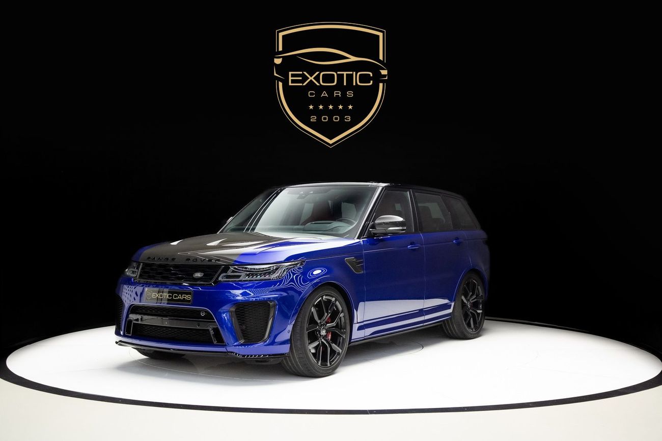 Used Land Rover Range Rover Sport SVR 5.0L (550 HP) 2020 for sale in ...