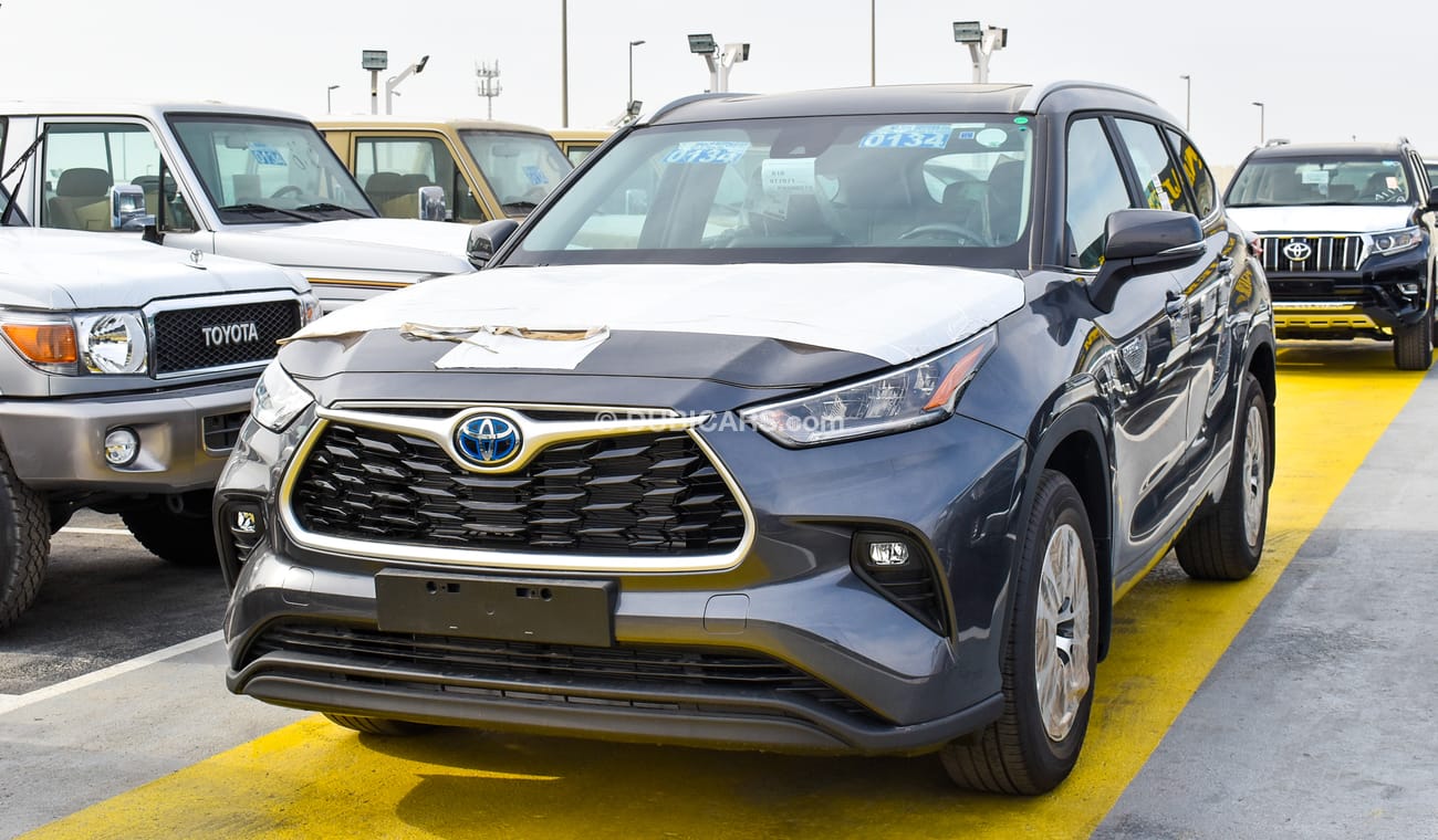 New Toyota Highlander GLE 2.5L Hybrid 2023 for sale in Dubai - 622083