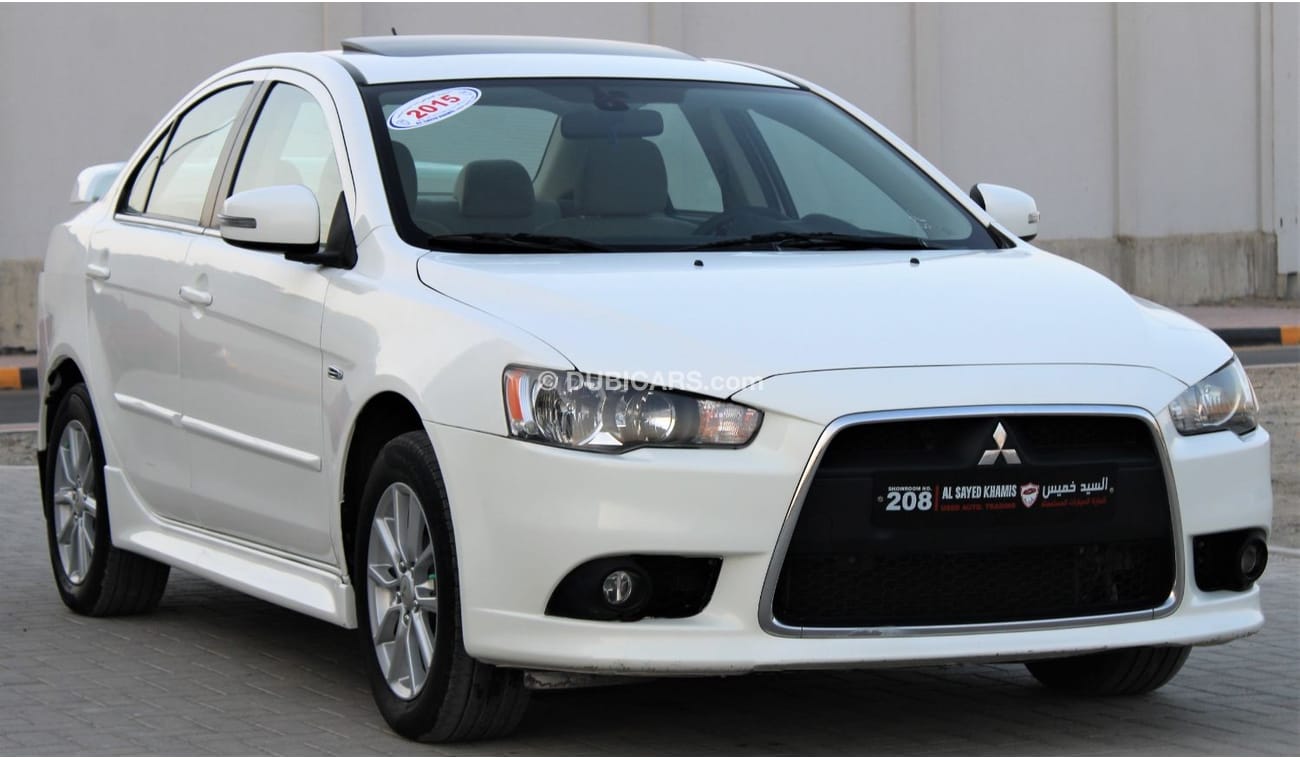 Used Mitsubishi Lancer 2015 GCC No. 1 full option without accidents ...