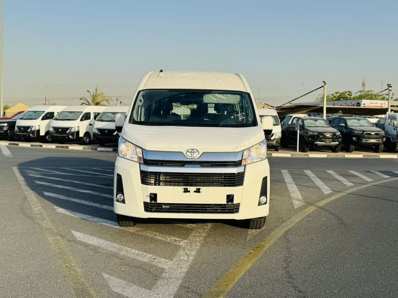 New Toyota Hiace Van 3.5L petrol A/T F/O WHITE COLOR 2025 for sale in ...