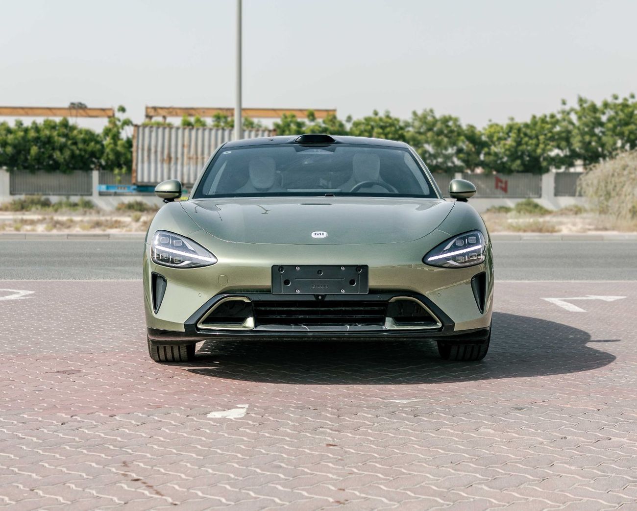 New 2024 XIAOMI SU7 PRO - Green inside Grey 2024 for sale in Dubai - 867329