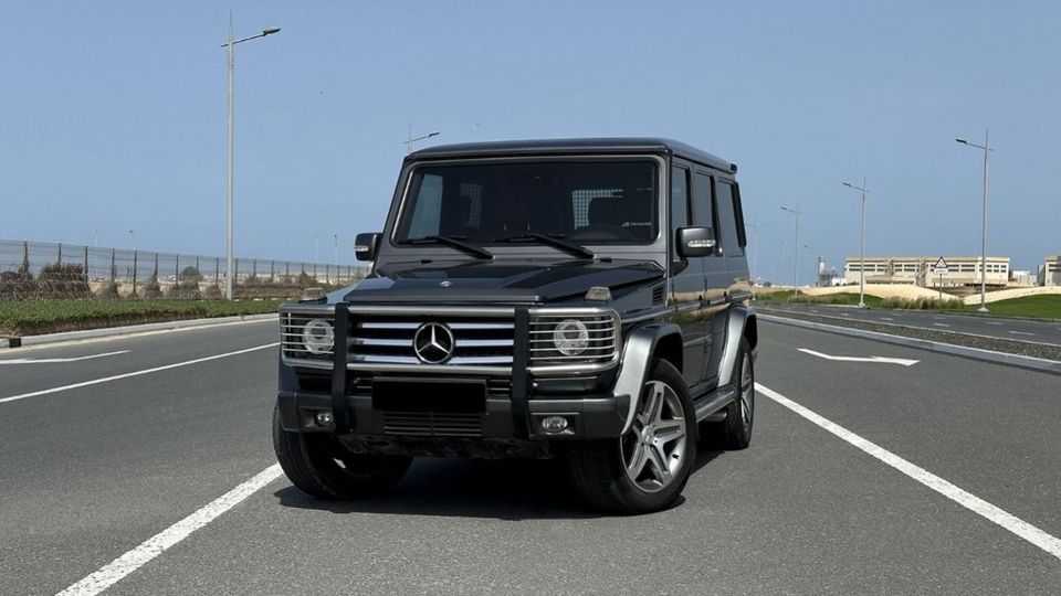 Used Mercedes-Benz G 55 AMG Designo V8 GCC Specs 2012 for sale in Dubai ...