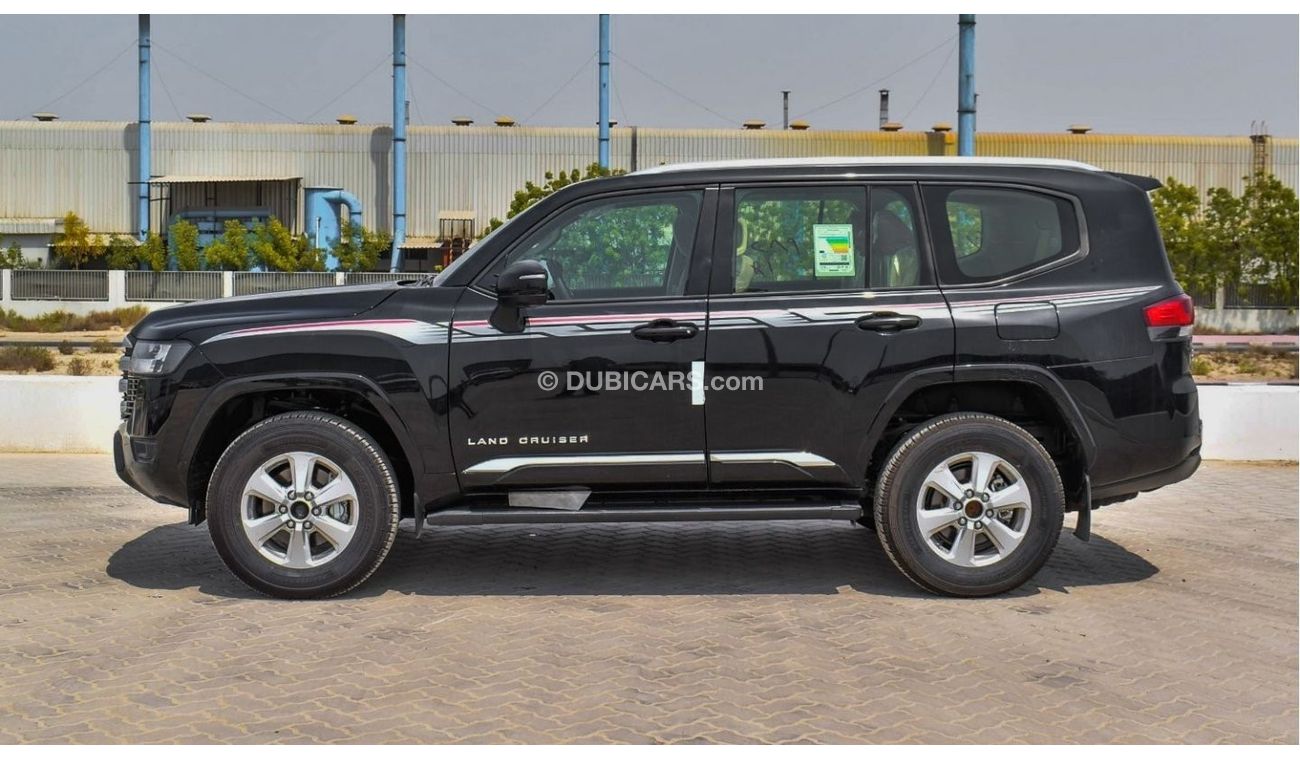 New Toyota Land Cruiser 2023 Toyota LC300 3.5 TT GXR 18" AL P AT - Black inside Beige 2023 for ...