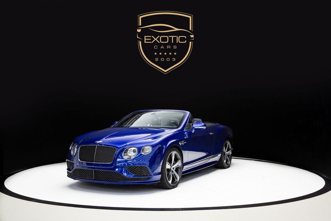 Used Bentley Continental GTC Bentley GTC Speed W12 2016 for sale in Dubai - 764448