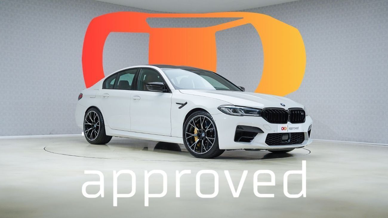 Used BMW M5 Competition 4.4L (625 HP) | AED 6,004 PM | Warranty Nov 2026 | GCC 2022 for sale in ...