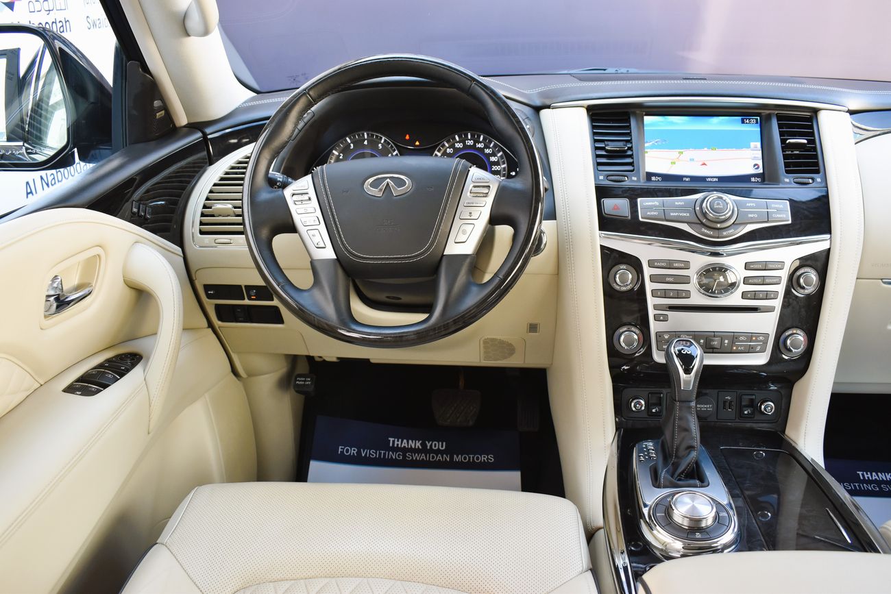 Used Infiniti QX80 AED 2879 PM | 5.6L LUXURY V8 4WD GCC DEALER WARRANTY ...