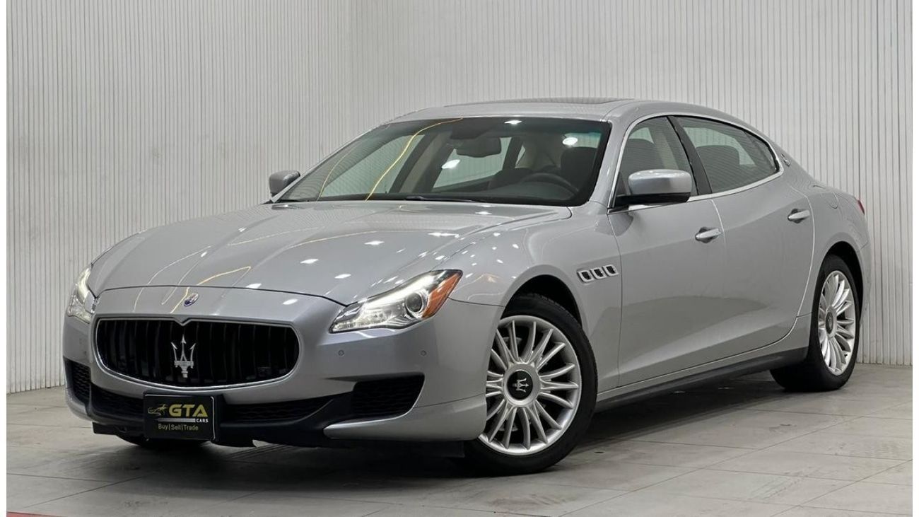 Used Std 2015 Maserati Quattroporte, Full Maserati Service History ...