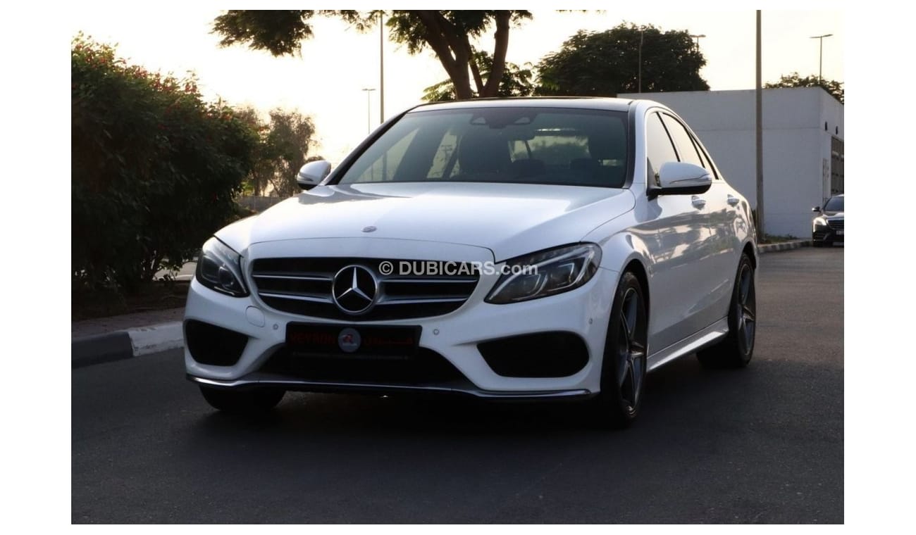 Used Mercedes-Benz C200 MERCEDES C200 AMG 2015 GCC PANORAMIC ROOF FULL ...