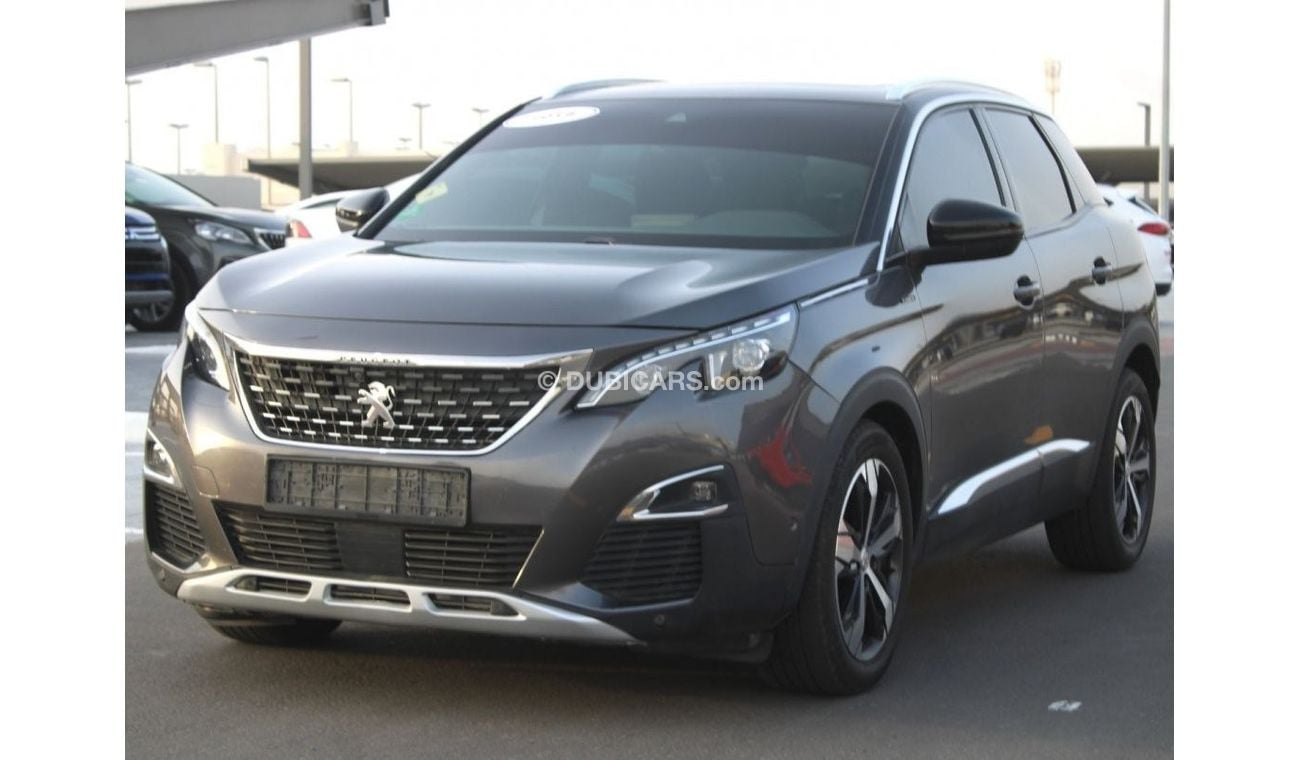 Used GT Line Peugeot 3008 FULL OPTION Gray 2018 GCC excellent condition ...