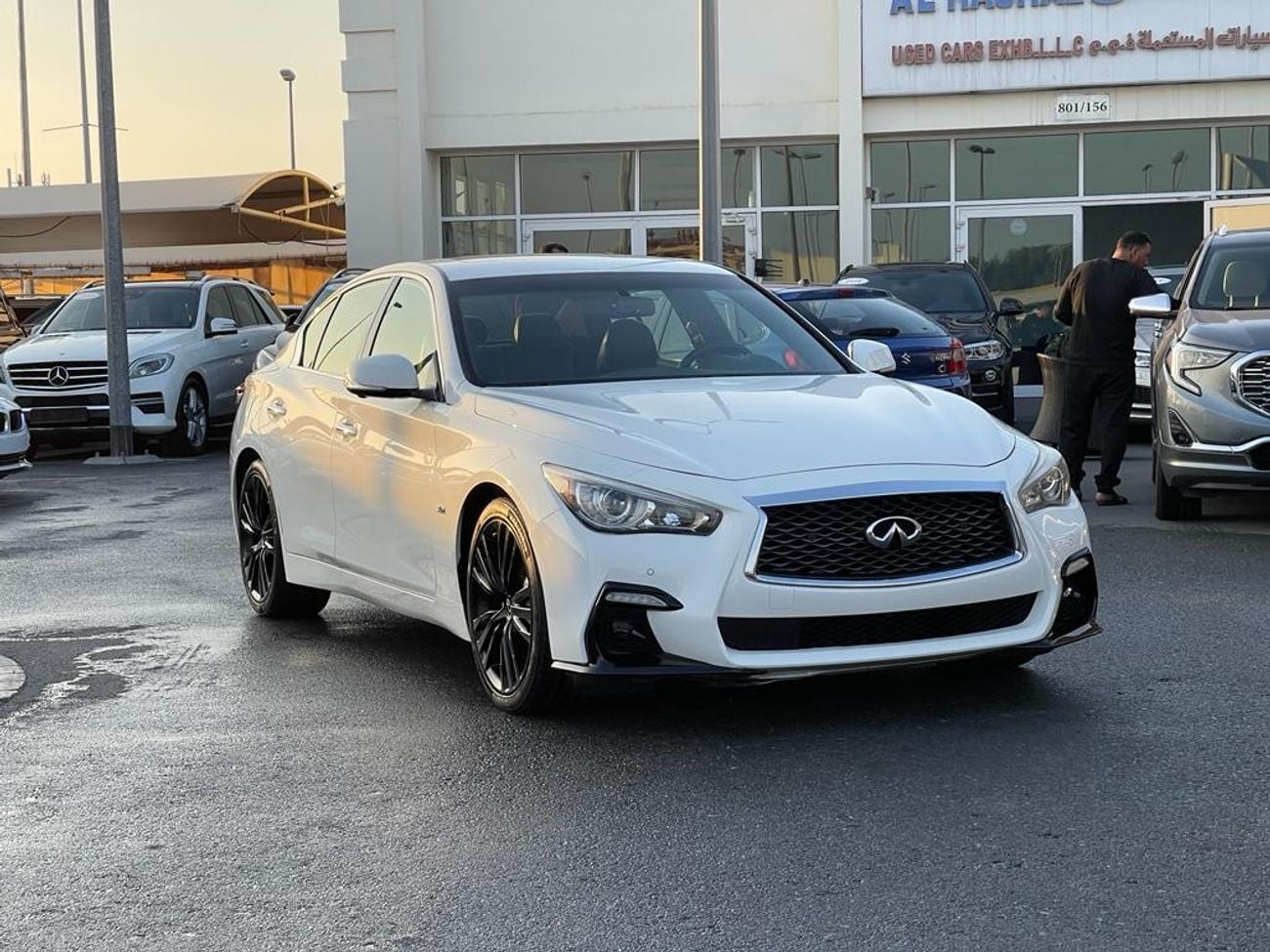 Used Sport Infiniti Q50 S TWIN TURBO_Gcc_2018_Excellent_Condition _Full ...