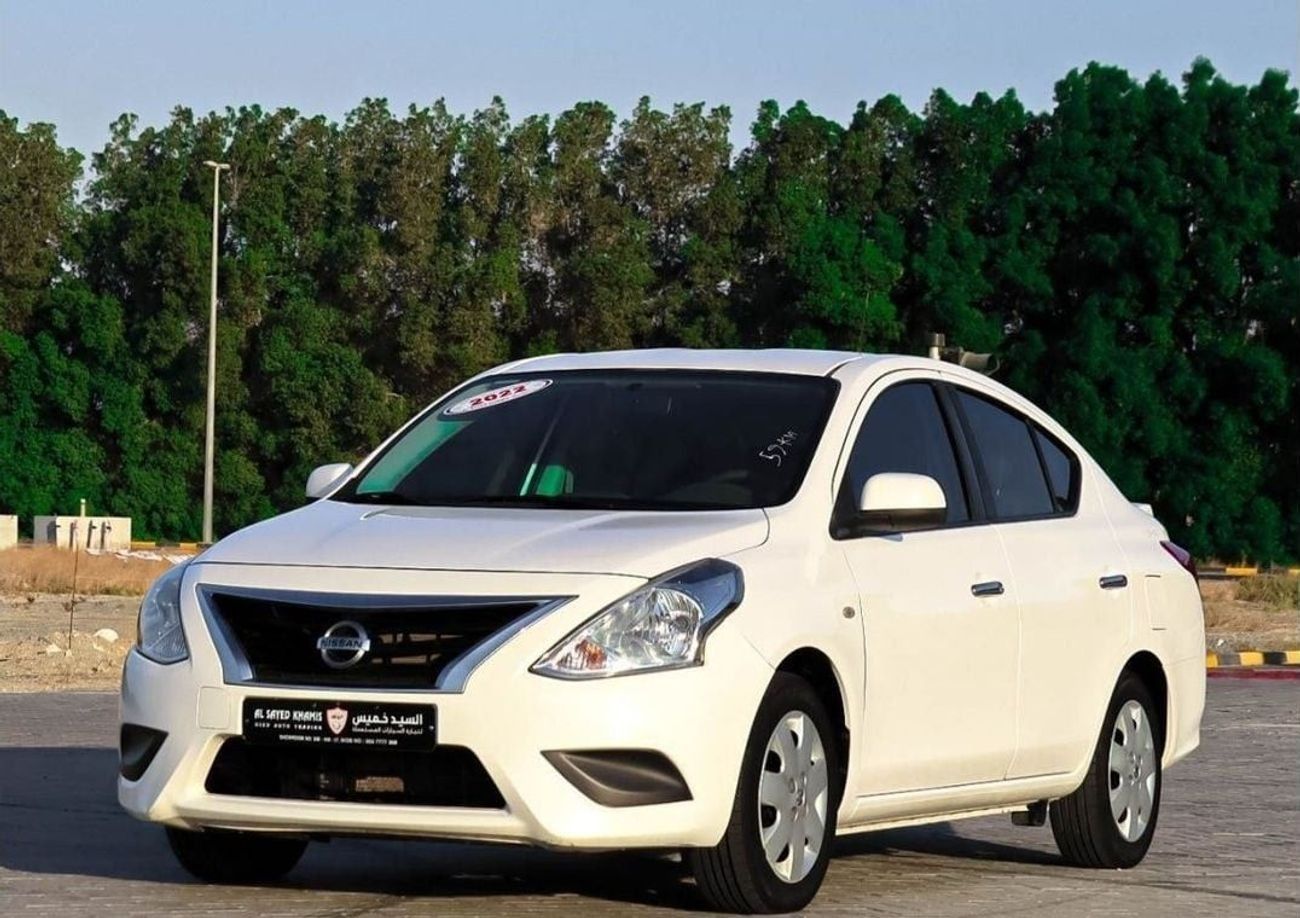 مستعملة نيسان صني S 1.6L Nissan sunny 1.5L 2022 GCC accident free in ...