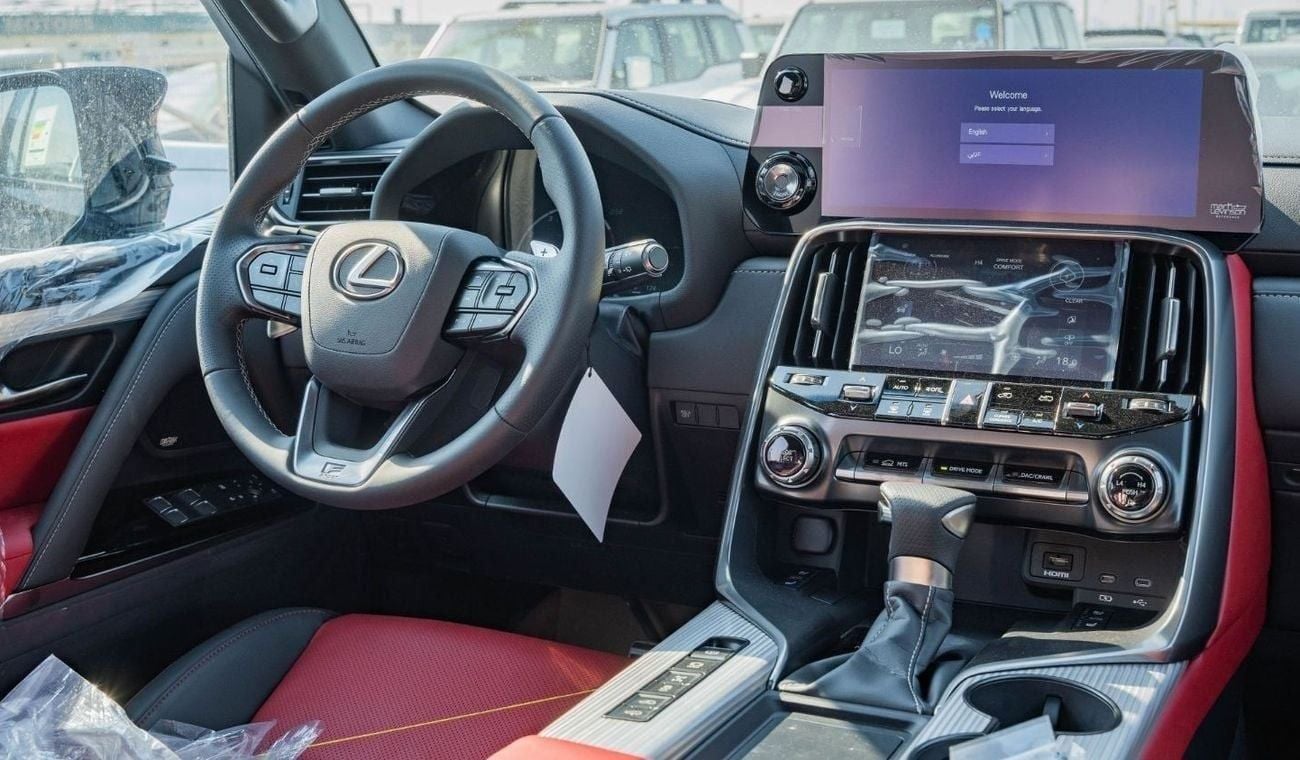New 2025 Lexus LX600 F-Sport 3.5L AT Petrol (Black) 2025 for sale in Dubai - 823752