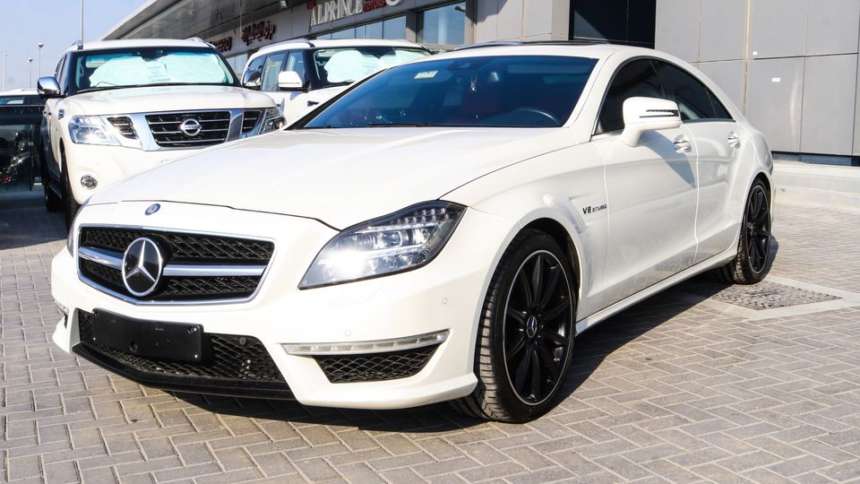 Mercedes-Benz CLS 63 AMG 4matic for sale. White, 2014