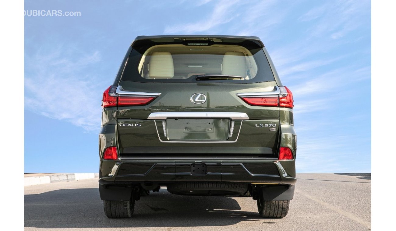 New Lexus LX570 Super Sport Khaki Green Color 5.7L with 4 Zone Auto A/C ...