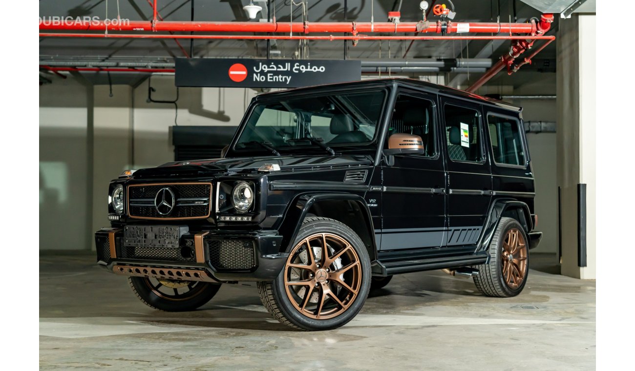 New Mercedes-Benz G 65 AMG V12 Final Edition Delivery Kilometers only ...