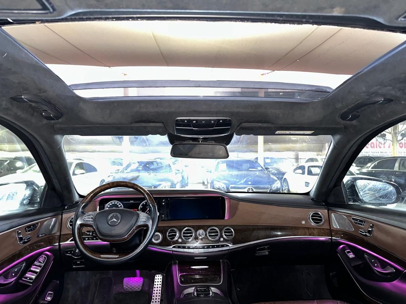 Used Mercedes Maybach S550 Maybach 2015 4.7L | 6 BUTTONS | BROWN ...