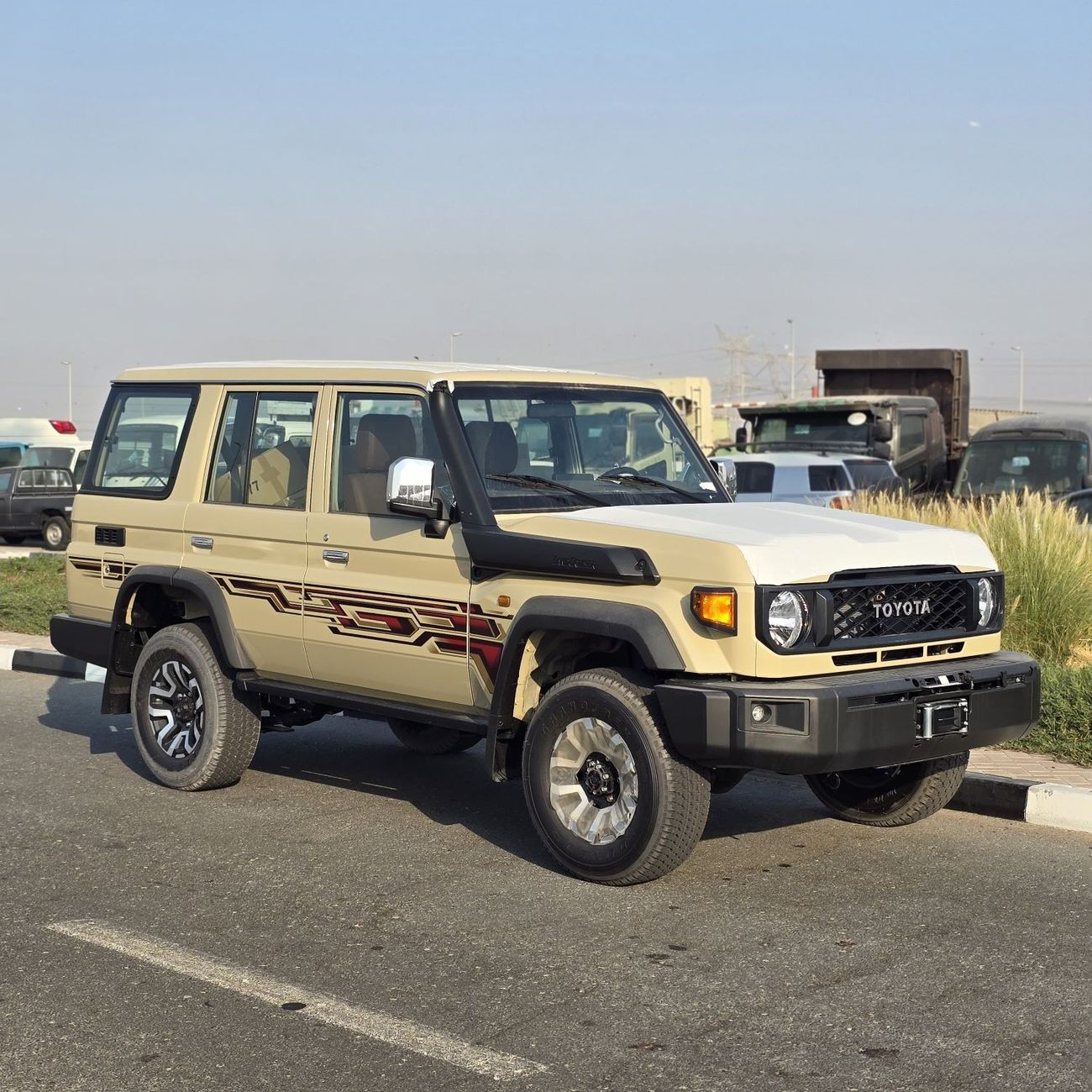 New Toyota Land Cruiser Hard Top 2024 Toyota LC76 2.8L AT Full option 2024 for sale in Dubai ...