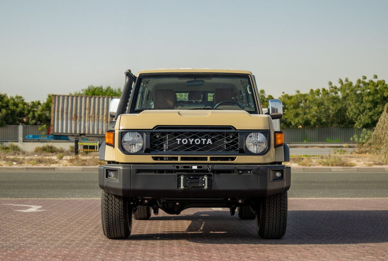 New Toyota Land Cruiser 70 2025 Toyota LC76 Hardtop 4.0L - Beige Inside Sadlle Tan | Export Only ...