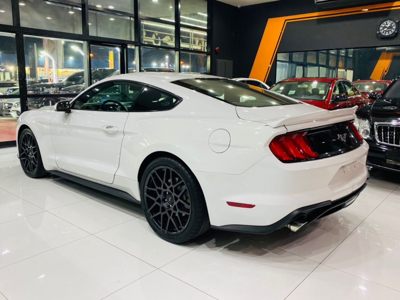 Used Ford Mustang Ecoboost low mileage 2018 for sale in Dubai - 468521