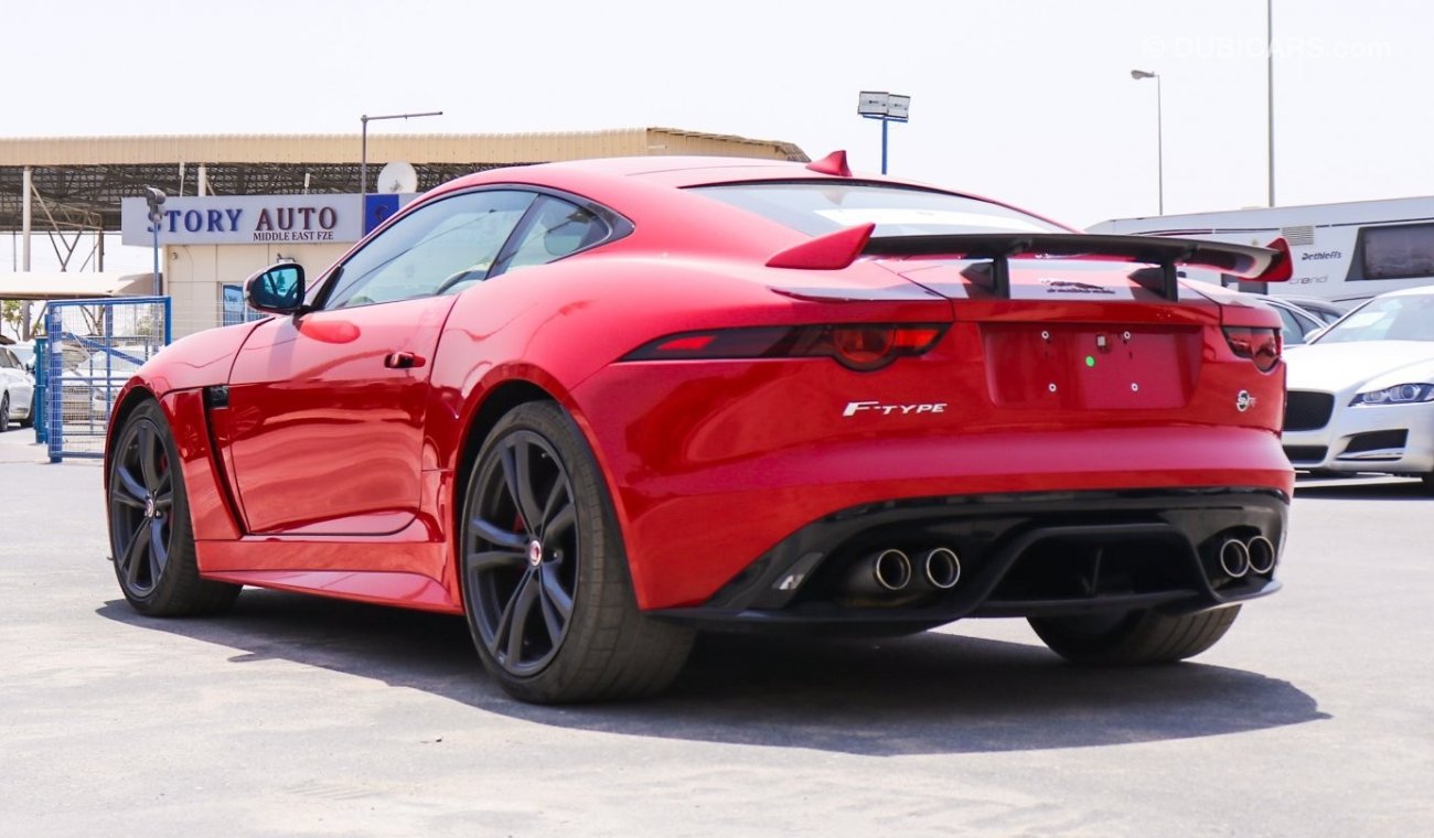 Used Jaguar F Type V8 Supercharged SVR AWD Coupe (575ps) 2019 for sale ...