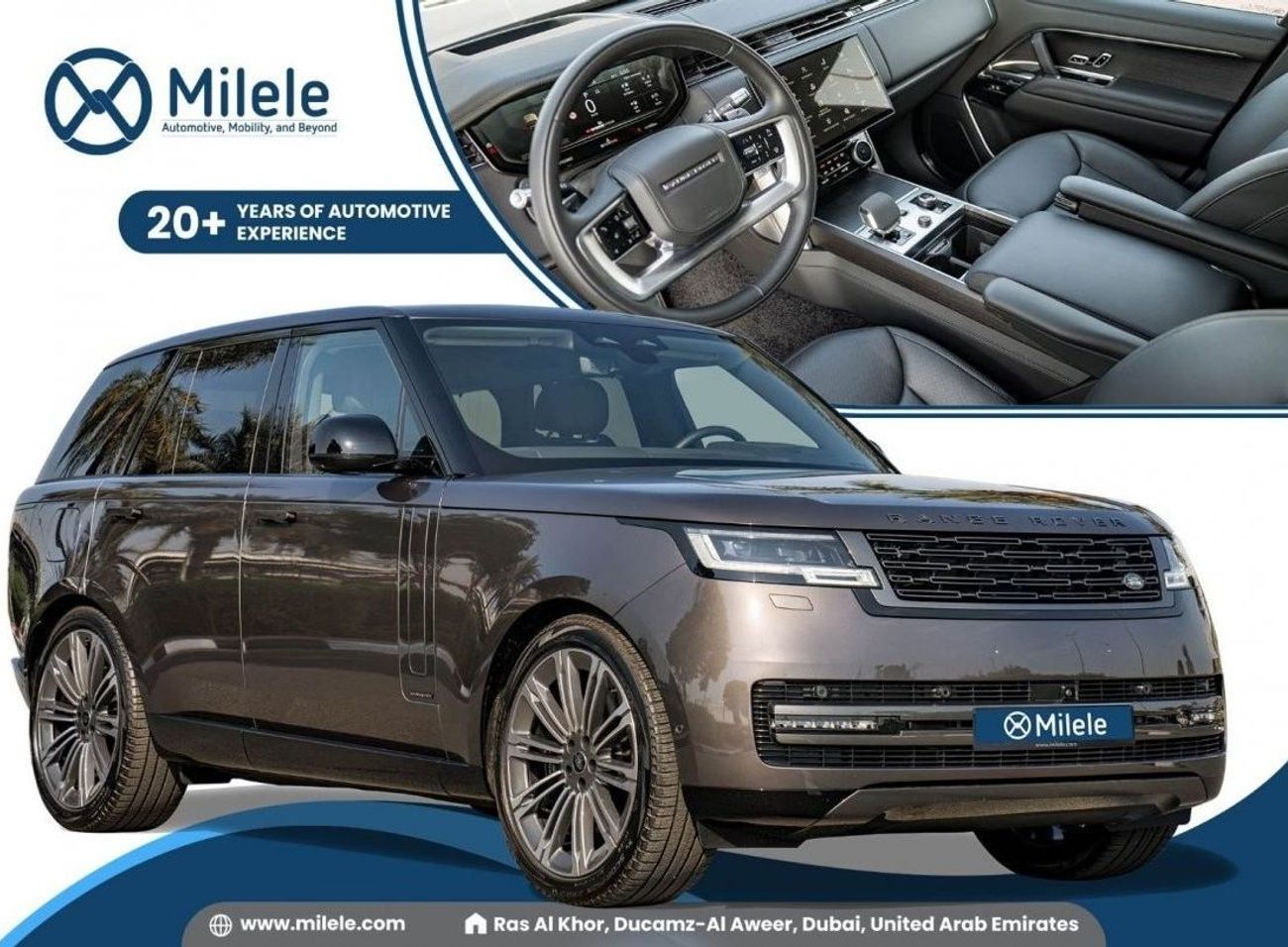 New Land Rover Range Rover P530: CHARENTE GREY - MERIDIAN SOUND, HEADS ...