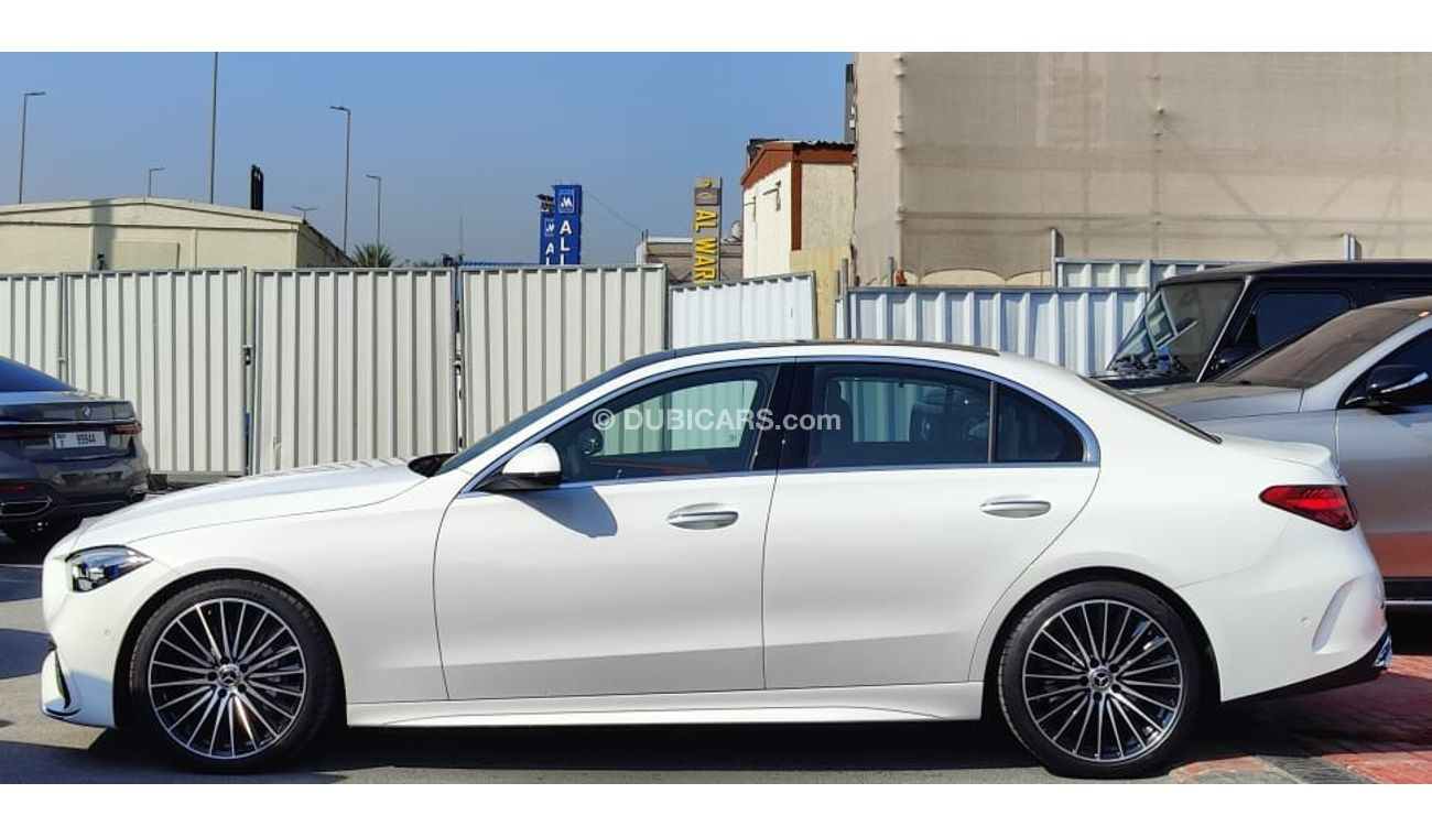 New Mercedes-Benz C200 AMG Under Warranty 2023 GCC 2023 for sale in Dubai - 566098