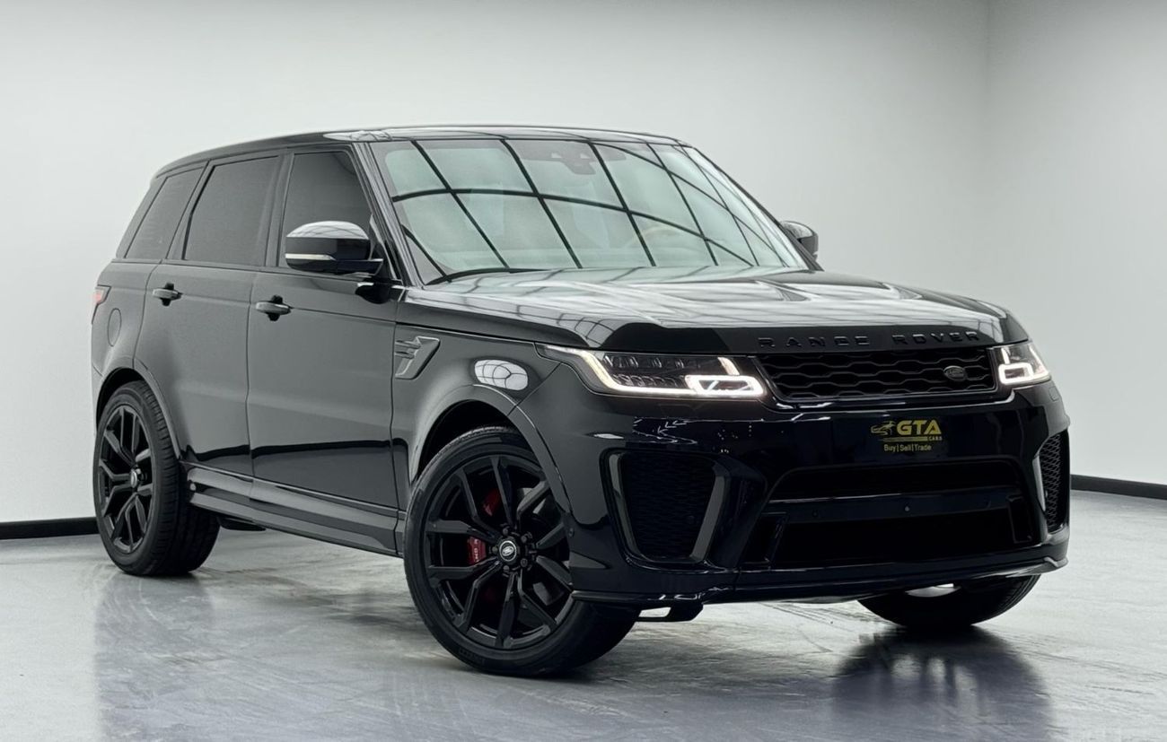Used Land Rover Range Rover Sport SVR 5.0L (550 HP) 2018 Range Rover ...