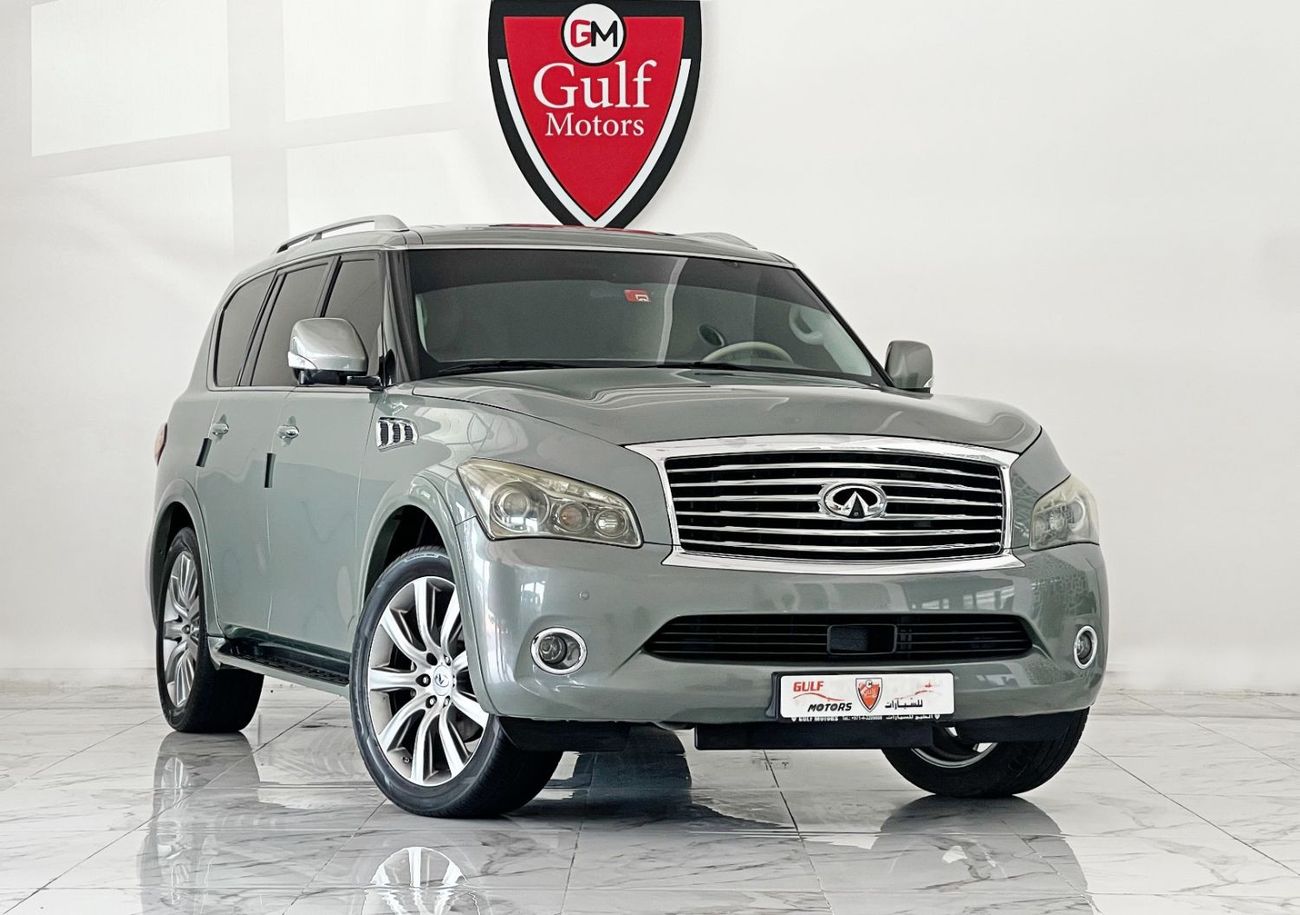 Used Infiniti QX56 5.6L-8CYL FULL OPTION GCC SPECIFICATION EXCELLENT ...