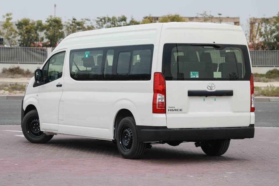 New 2025 Toyota Hiace Commuter 13Str 3.5L - White Inside Grey | Export ...