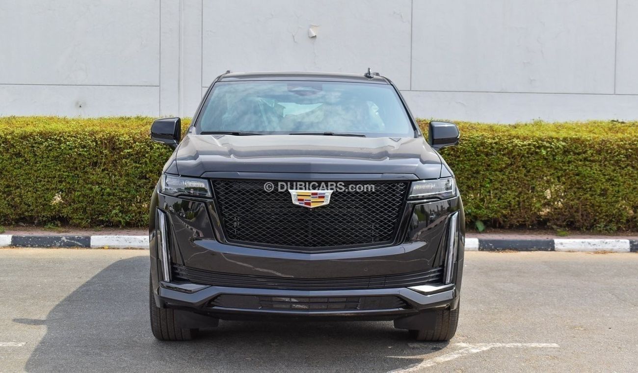 New Cadillac Escalade Sport ESV V8 4WD | Black Interior with Rear ...