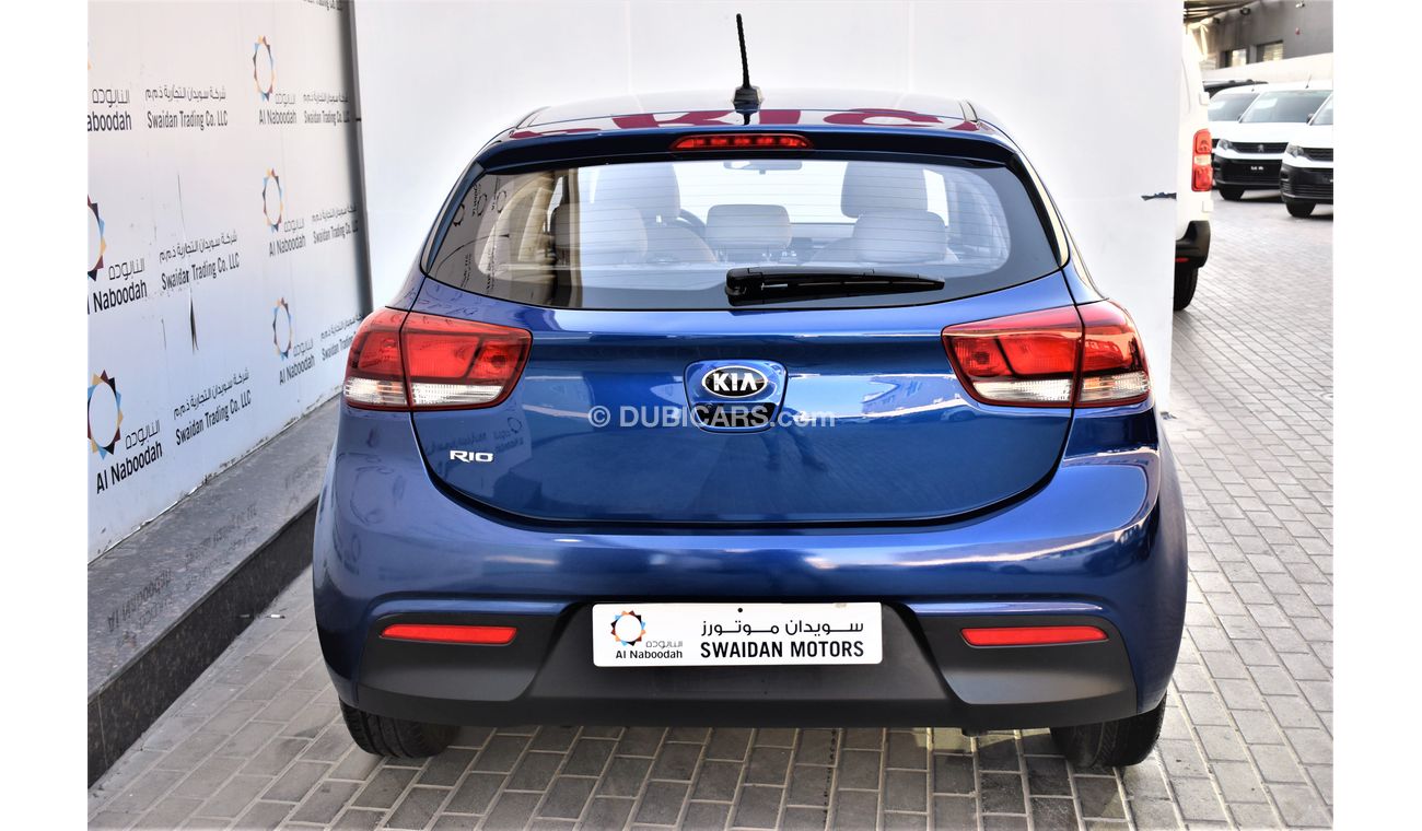 Used Kia Rio AED 978 PM | 1.4L EX GCC WARRANTY 2020 for sale in Dubai - 541904