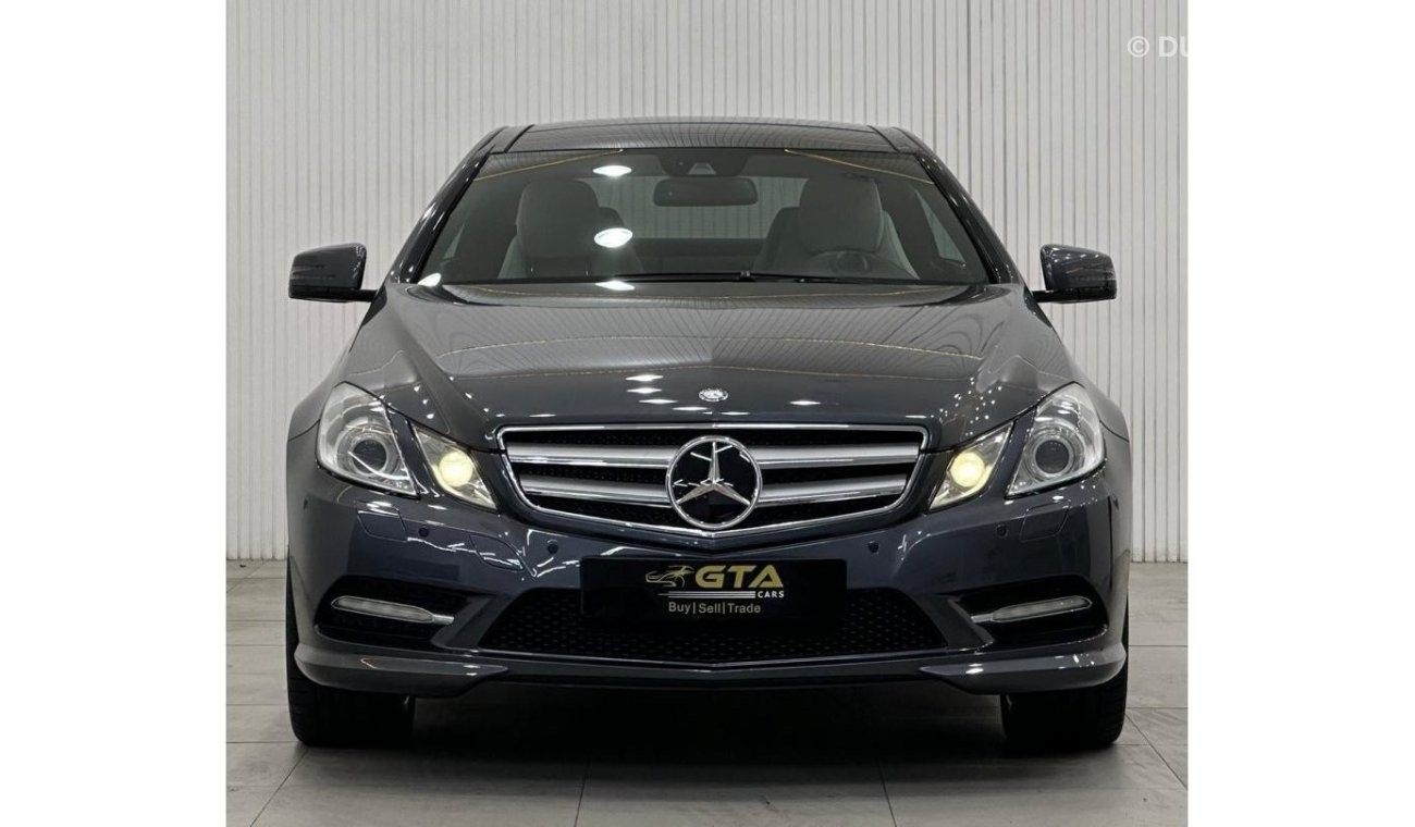 Used Mercedes-Benz E 500 Std 2012 Mercedes Benz E500 AMG Coupe, Service ...