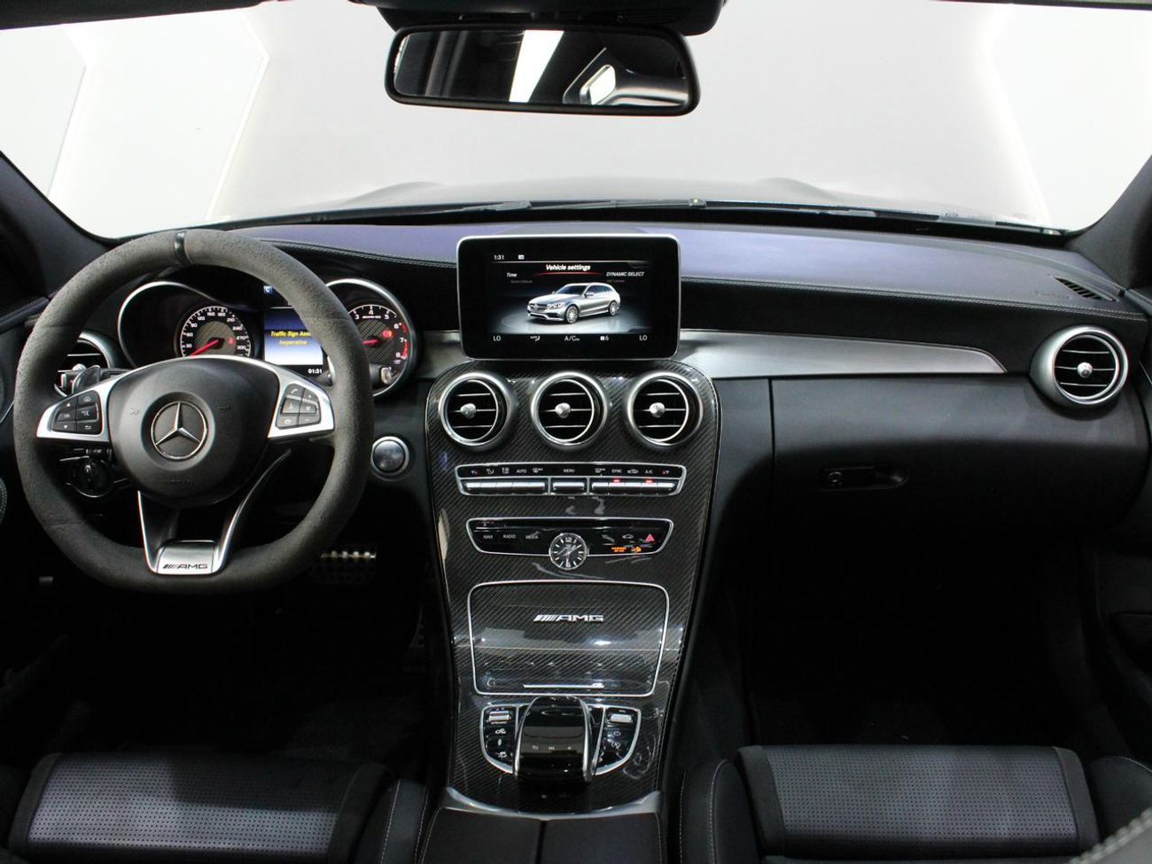 Used Mercedes-Benz C 63 AMG - V6 With Warranty 2018 for sale in Dubai ...