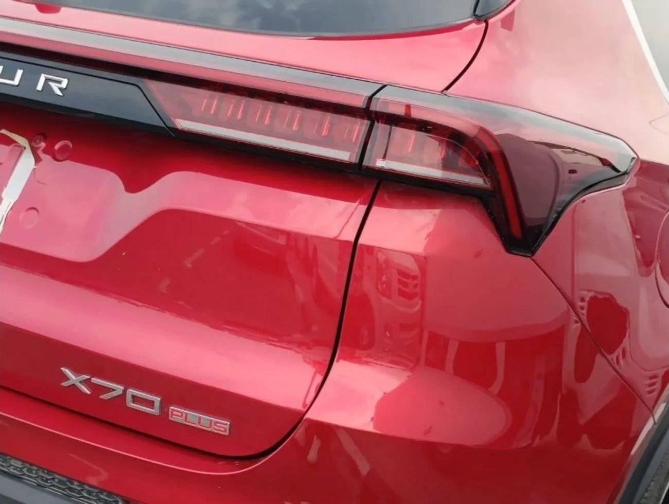 New JETOUR X70 2023 AT1.6 V4 PETROL RED 2023 for sale in Dubai - 759588