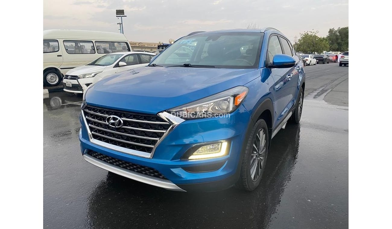 Used 2019 Hyundai Tucson blue color full option 4Cylinder 2.4L Engine ...