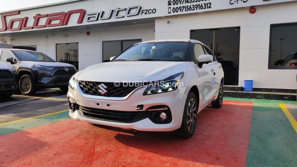 New Suzuki Baleno Full Option White color 1.5L Petrol A/T 4X2 FWD 360 ...
