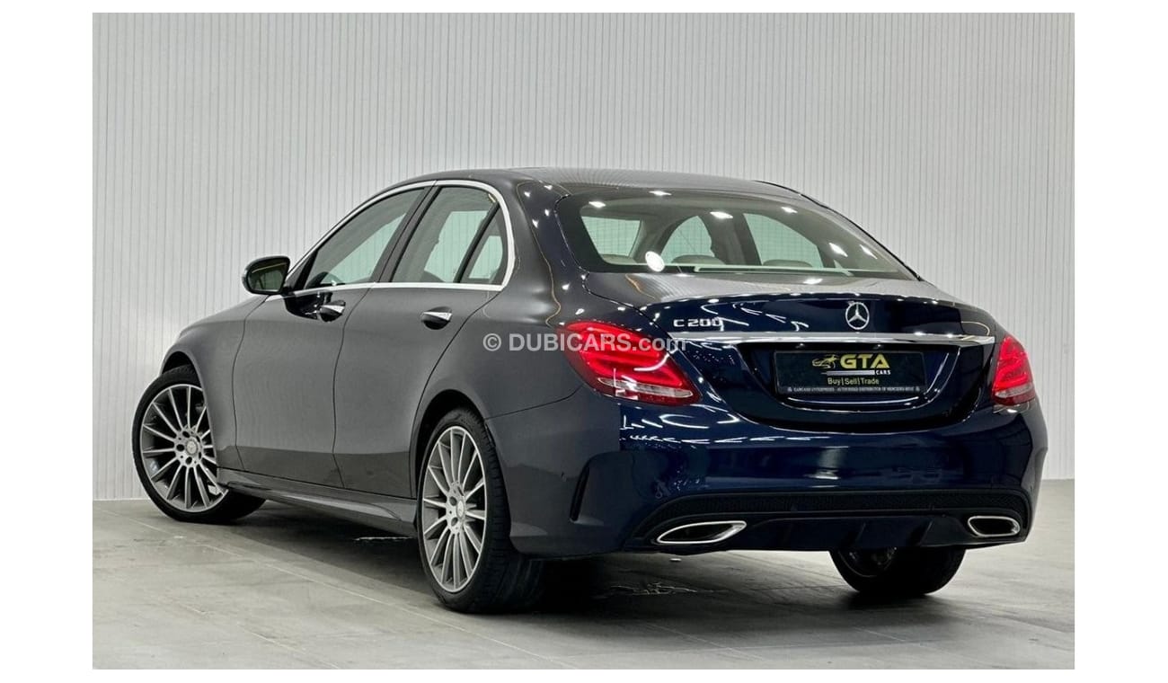 Used Mercedes-Benz C 200 Std 2015 Mercedes Benz C200 AMG, GCC 2015 for sale in Dubai - 613722