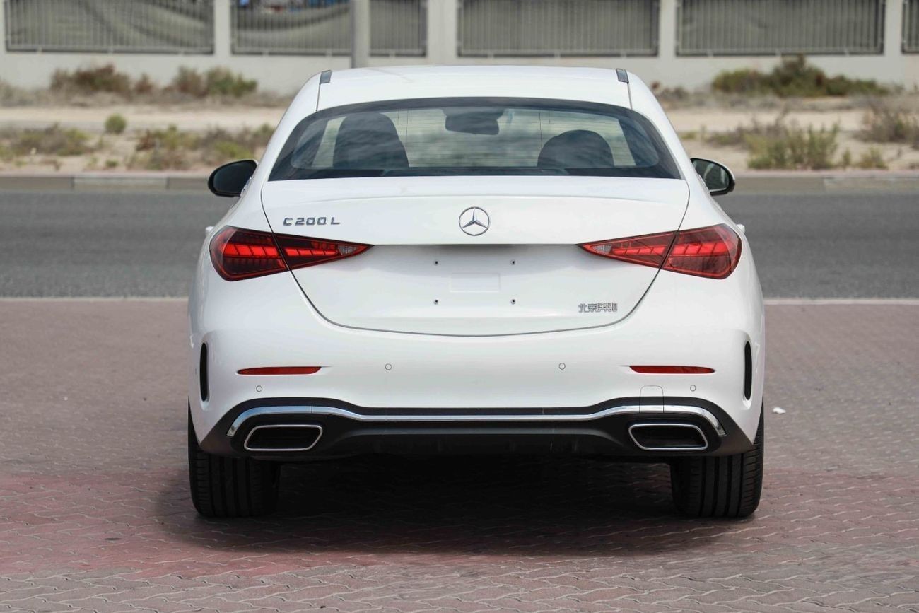 جديدة مرسيدس بنز C200 2025 MERCEDES BENZ C200 L SPORT 1.5 Hybrid - WHITE inside BLACK | Export ...