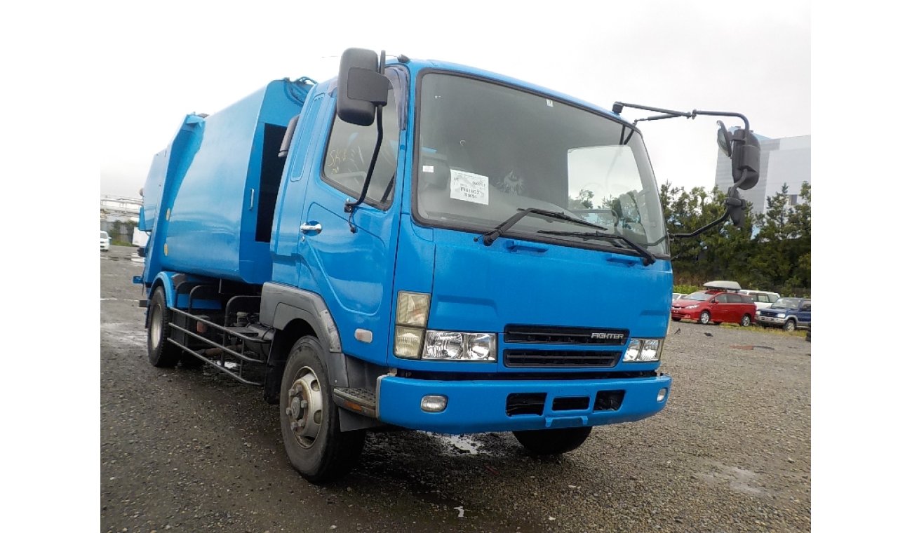 Used Mitsubishi Fighter Used RHD Garbage Compactor Fuso Fighter FK61HGX ...