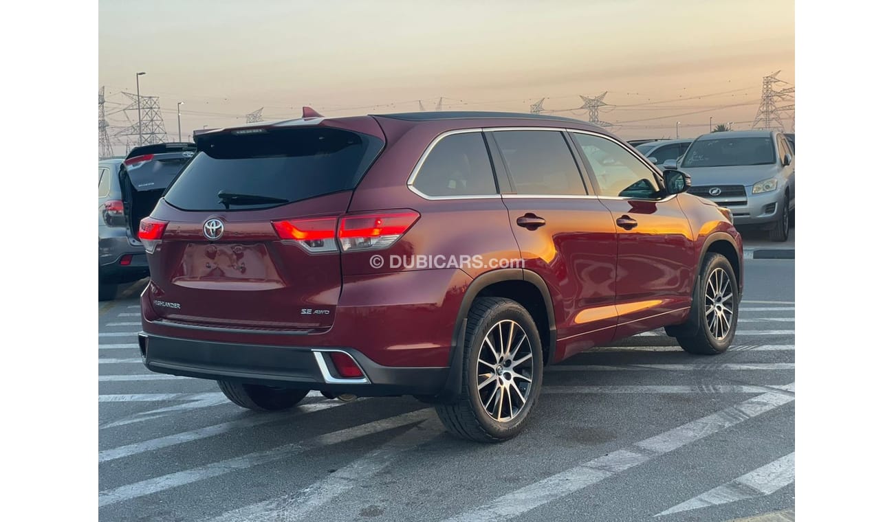 Used 2017 Toyota Highlander SE AWD 4x4 Full Option - 7 Seater 3.5L V6 ...