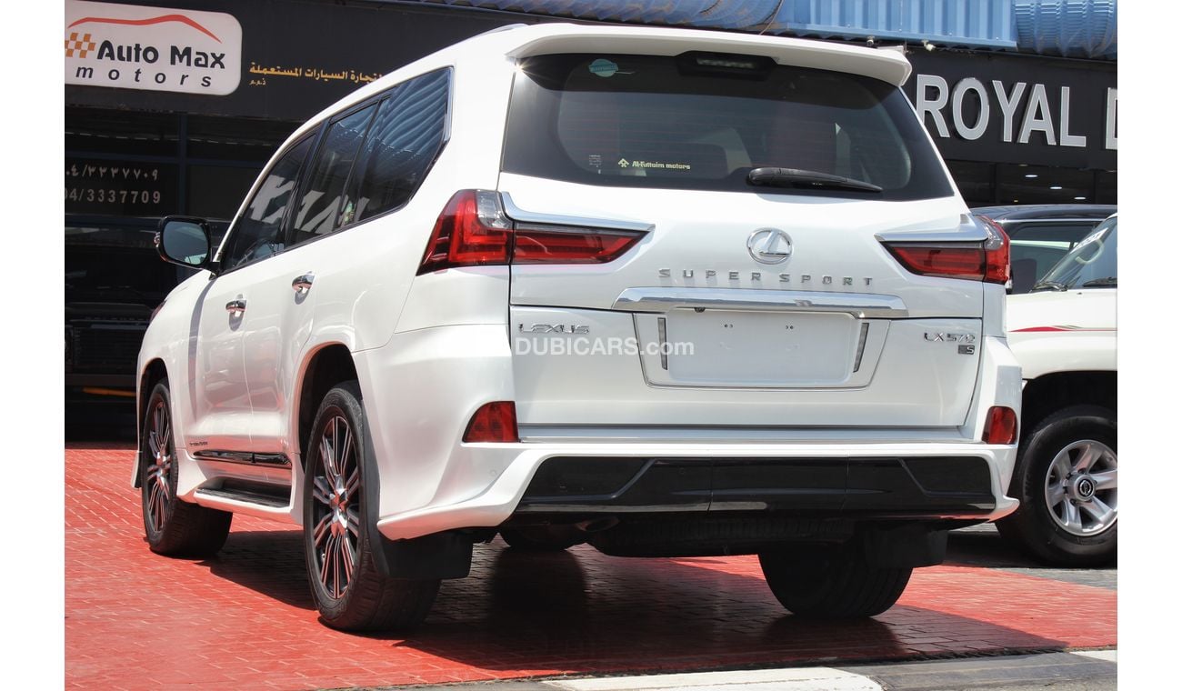 Used Lexus LX 570 (2018) V8 SUPER SPORT, GCC 2018 for sale in Dubai ...