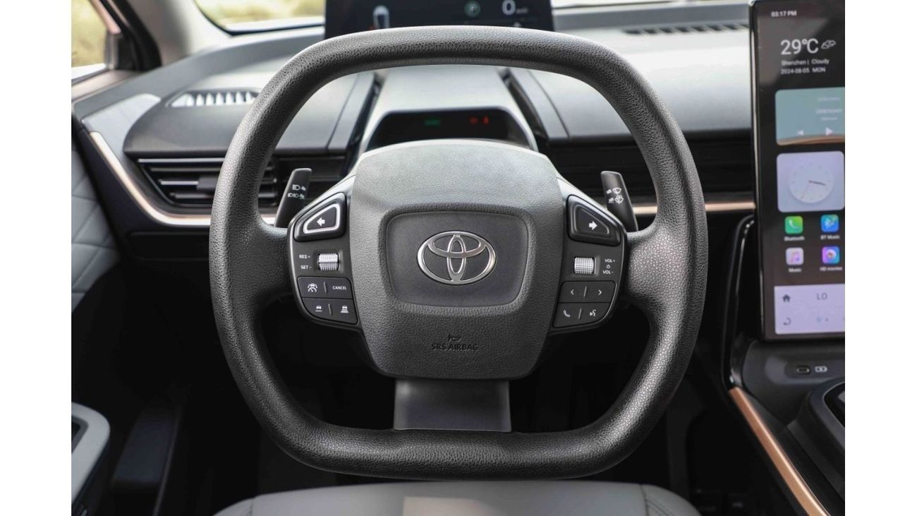New 2024 Toyota bZ3 Elite Pro 517 - Black inside Grey | Export Only 2024 for sale in Dubai - 767498