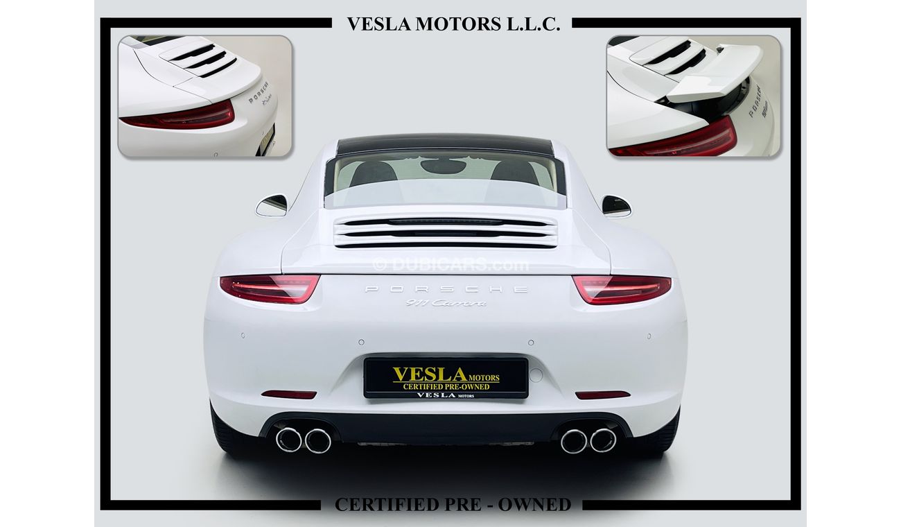 Used Porsche 911 CARRERA + ACTIVE SPOILER + SPORT CHRONO + BLACK LINE ...