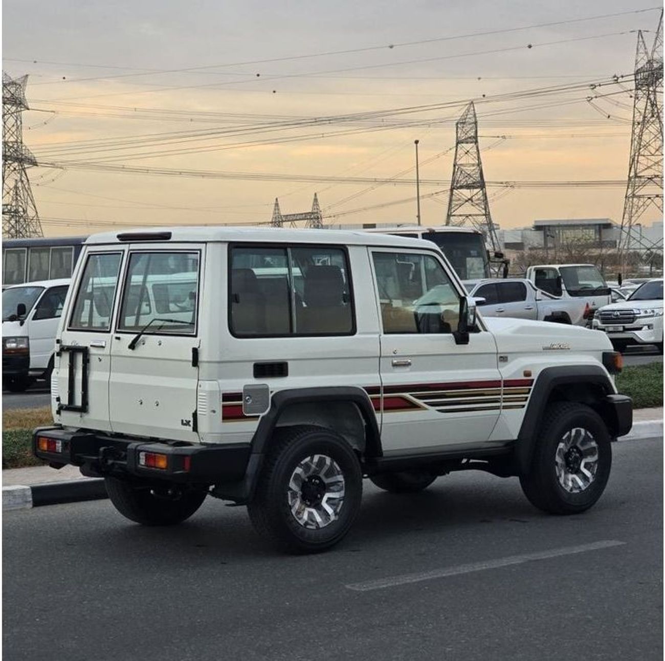 New Toyota Land Cruiser Hard Top 2025 Toyota Land cruiser LC71 4.0L V6 Petrol AT Full Option ...