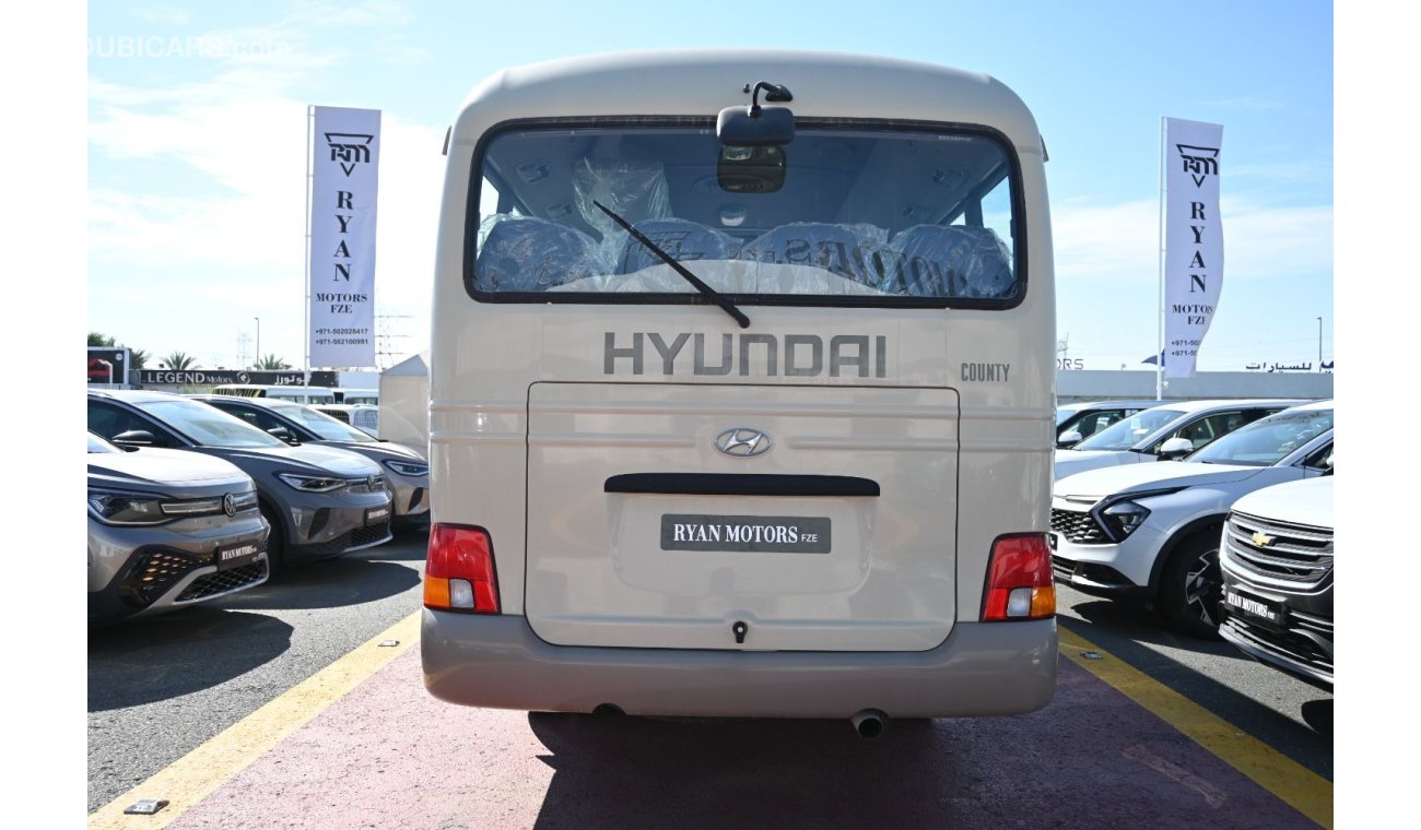 New Hyundai County Bus 3.9L Diesel Features: Manual Transmission, 28+1 ...